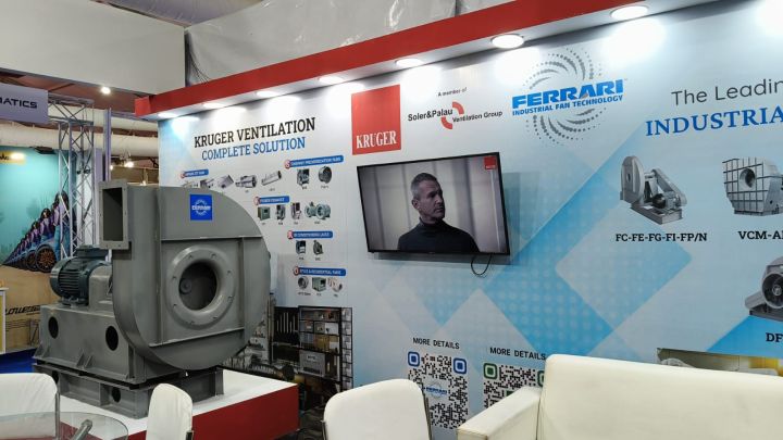 Industrial Fan Technology Showcase: Ferrari’s Mahatech India 2025 Triumph